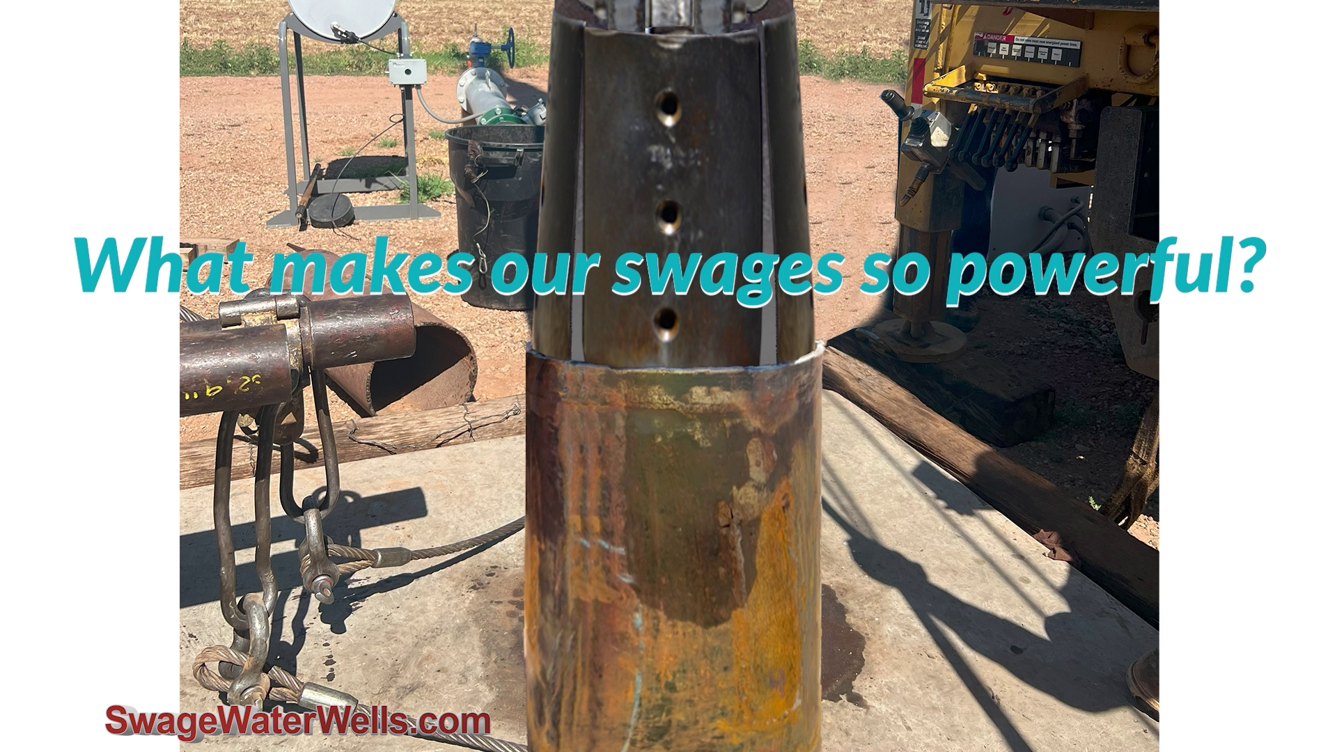 Swage Water Wells | Repair and Rehab Water Wells